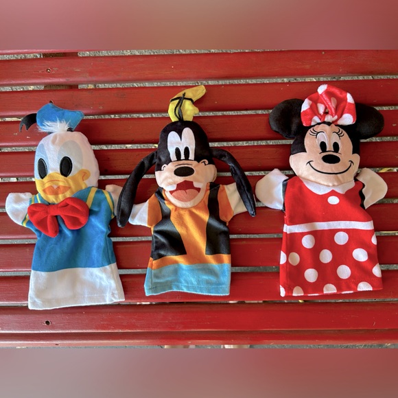 Toys | Disney Mini Mouse Donald Duck Goofy Handfinger Puppets Set ...
